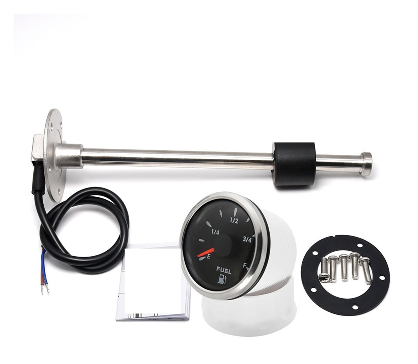 Car Boat Fuel Level Sensor For 0~190 Ohm Fuel Level Gauge With 7 Color ...