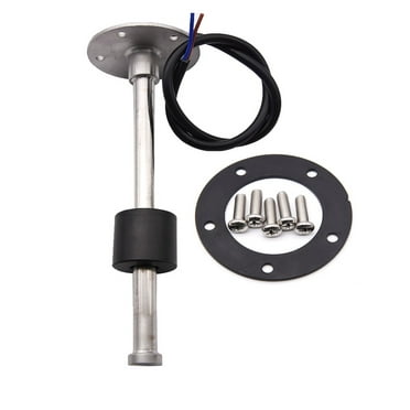 A 52mm Digital Fuel Level Gauge With Warning Light 0-190ohm Oil Tank ...