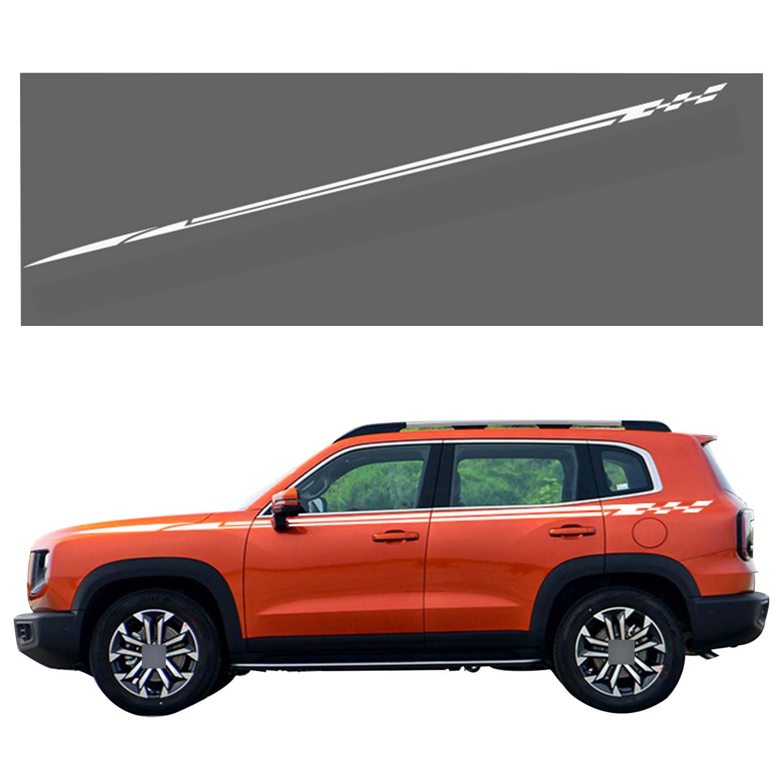 Car Body Decals, Car Stickers Fit For Haval DARGO, SUV Body Side ...