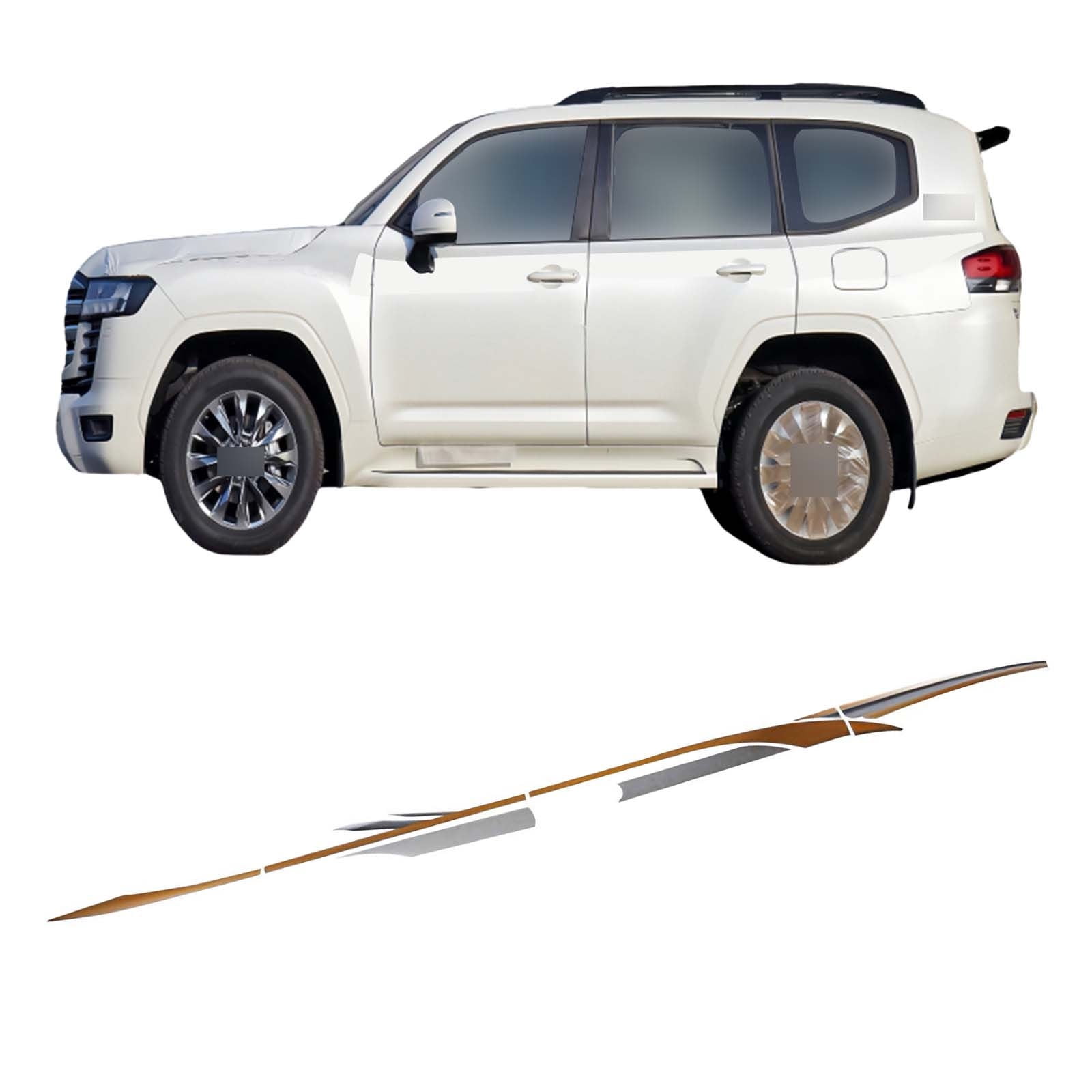 Car Body Decals For Land Cruiser 2010-2021, Car Decals And Graphics Fit ...