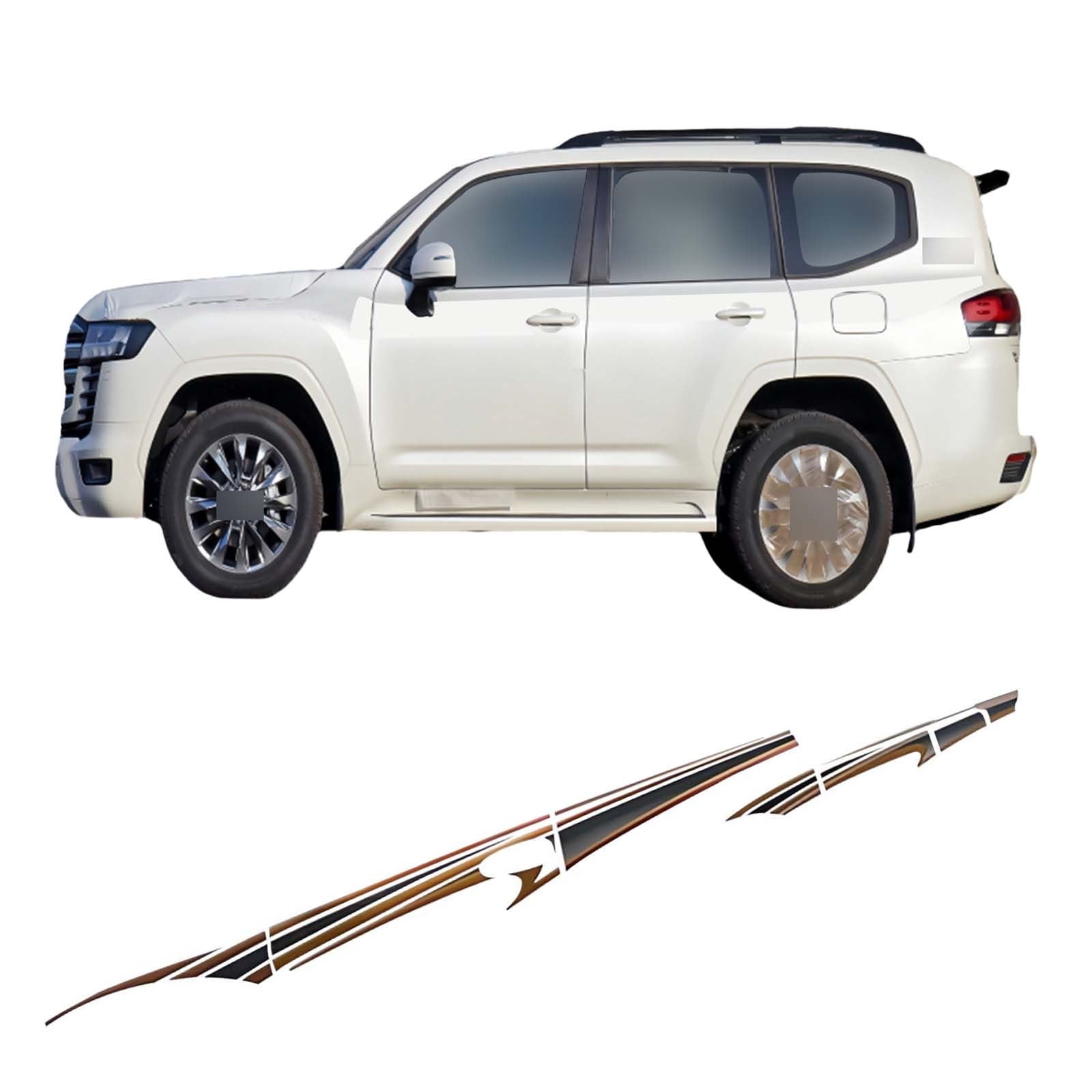 Car Body Decals For Land Cruiser 2010-2021, Car Decals And Graphics Fit ...