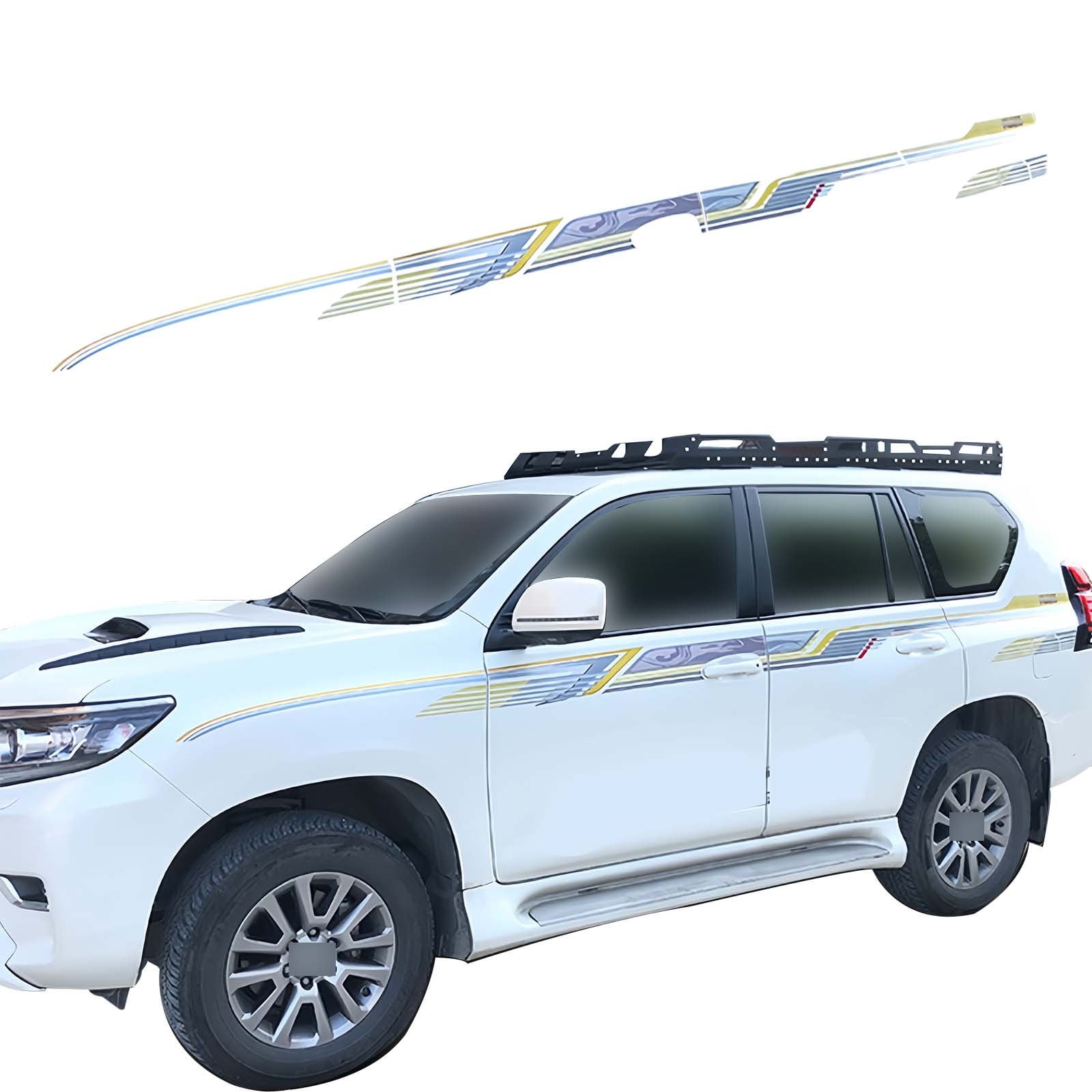 Car Body Decals For Prado 2010-2021,SUV Decals And Graphics Fit For ...