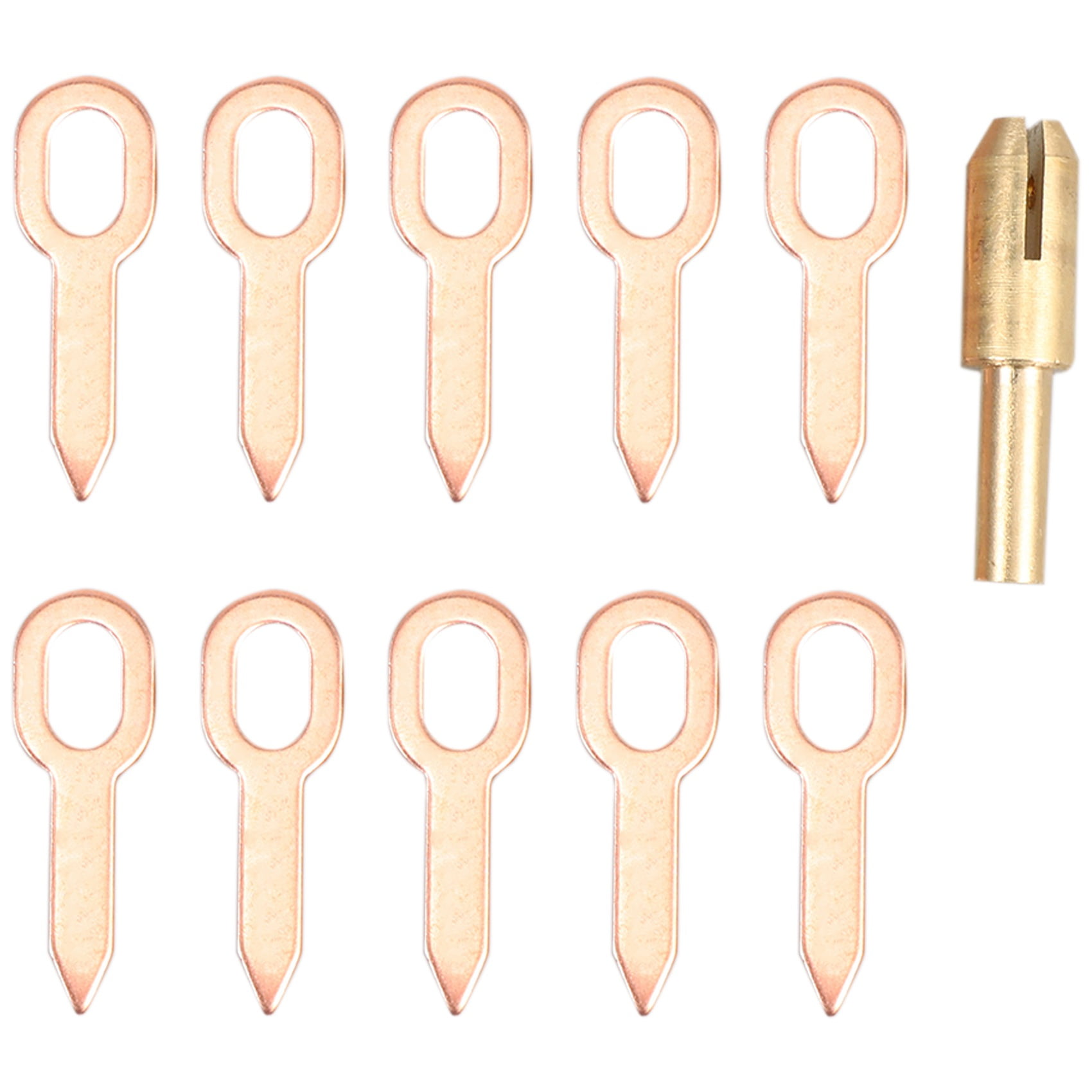 Car Body Repair Tool Kit Straight Pull Rings Pads Chuck Stud Welder ...