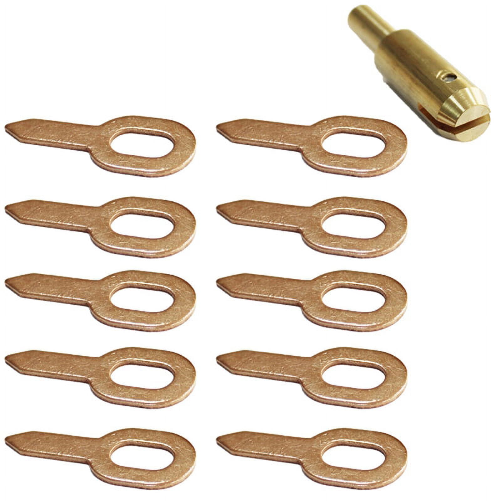 Car Body Repair Tool Kit Straight Pull Rings Pads Chuck Stud Welder ...