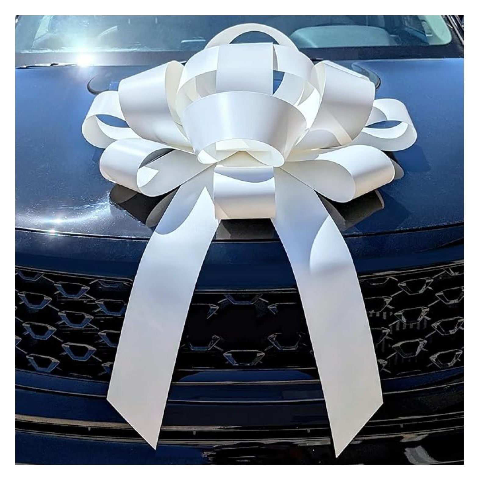 Car Bow Giant 30", Magnetic Car Bows for Gifts, Weather Resistant Vinyl ...
