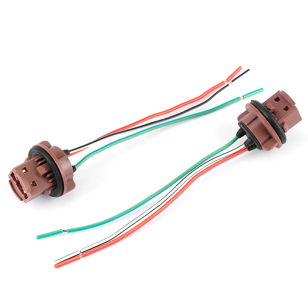 Car Brake Light Running Lamp Harness Sockets for 7440/7441/7443/7444 ...
