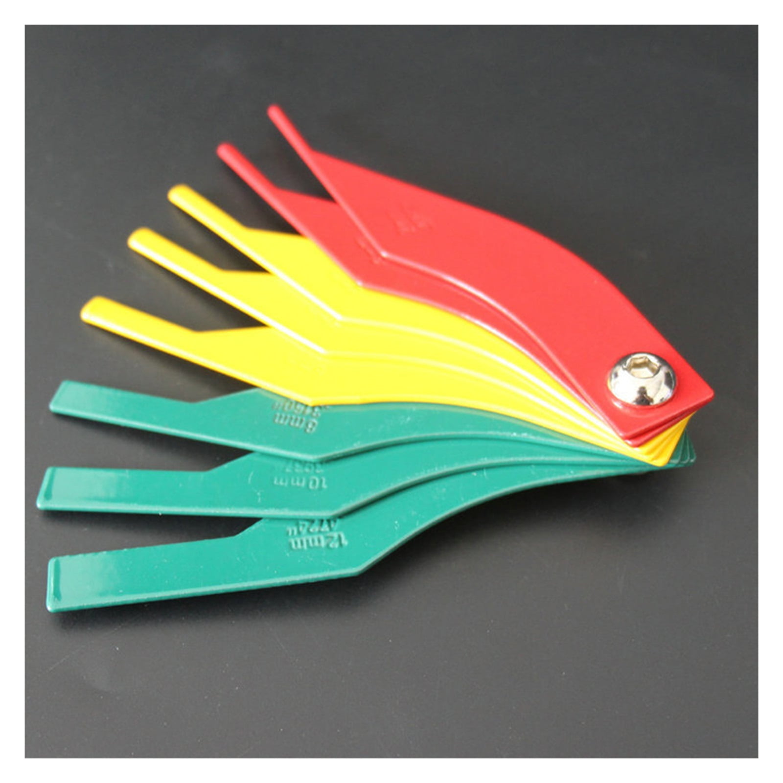 Car Brake Pad Feeler Gauge Lining Thickness Gauge Measuring Tool Kit ...