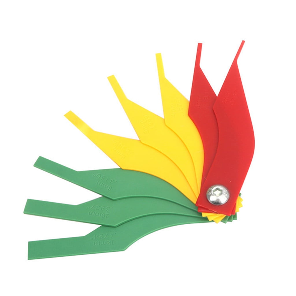 Car Brake Pad Scale Thickness Gauge Car Brake Block Wear Measuring ...