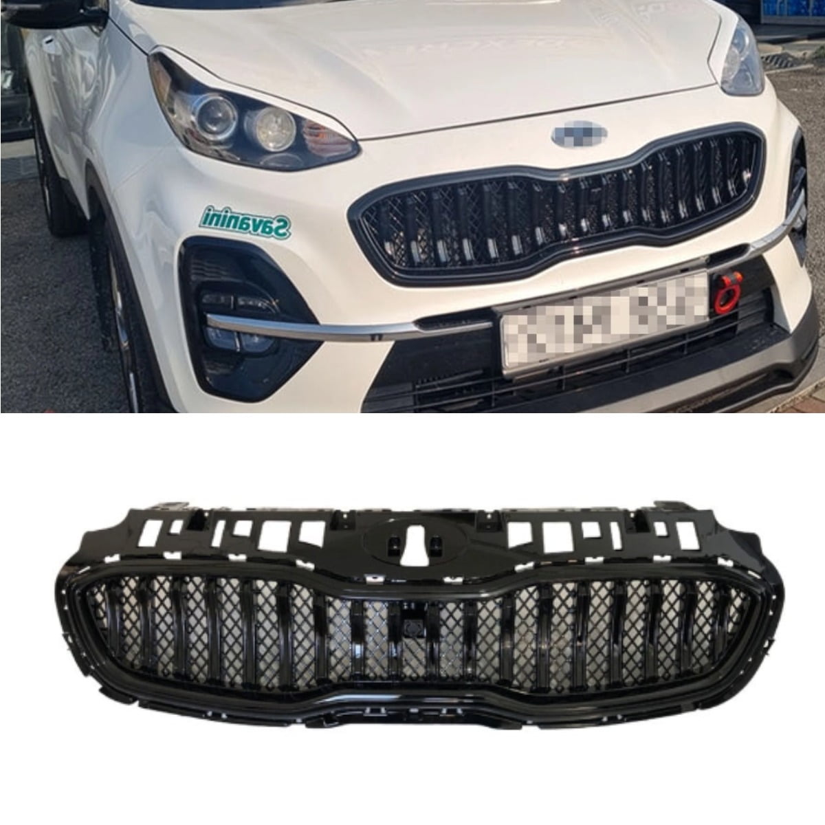 Car Bumper Grill Racing Grills Front Bumper Grille Body Kit Front ...