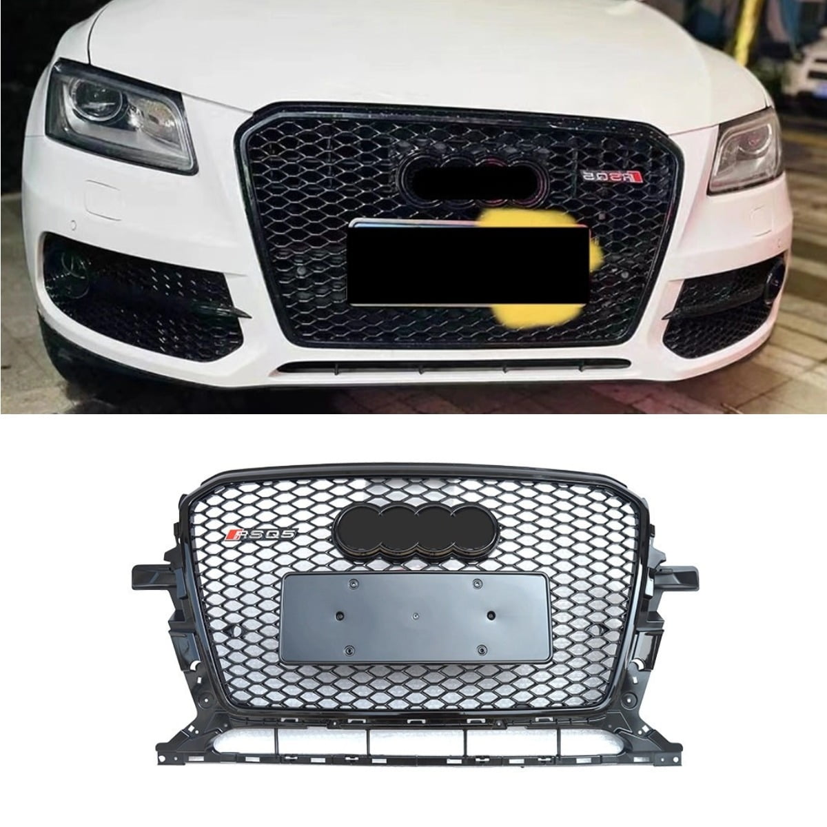 Car Bumper Grill Racing Grills Front Bumper Grille Body Kit RS style ...