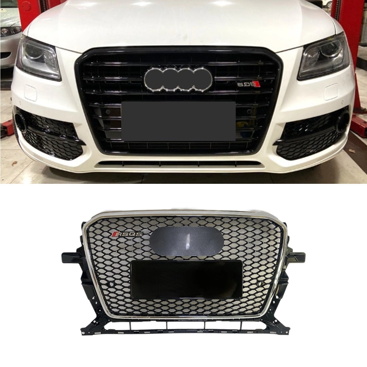 Car Bumper Grill Racing Grills Front Bumper Grille Body Kit RS style ...
