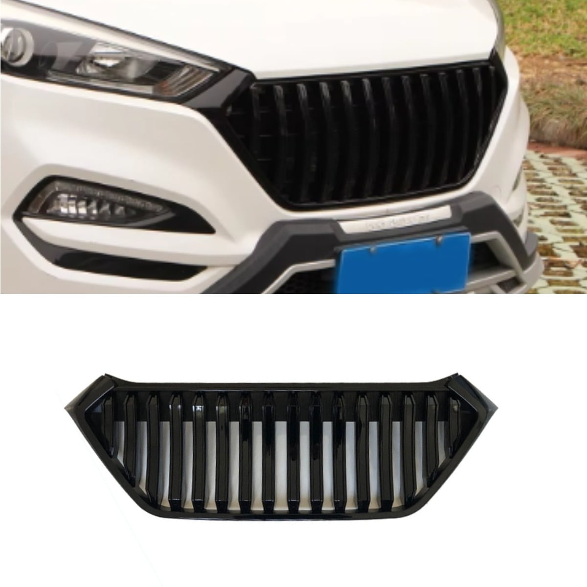 Car Bumper Grill Racing Grills Front Bumper Grille Exterior Part Front ...