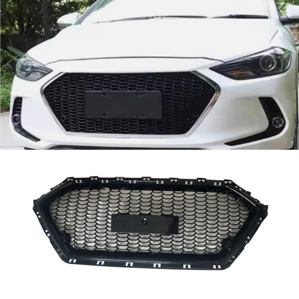 Car Bumper Grill Racing Grills Front Bumper Grille Exterior Part Front ...