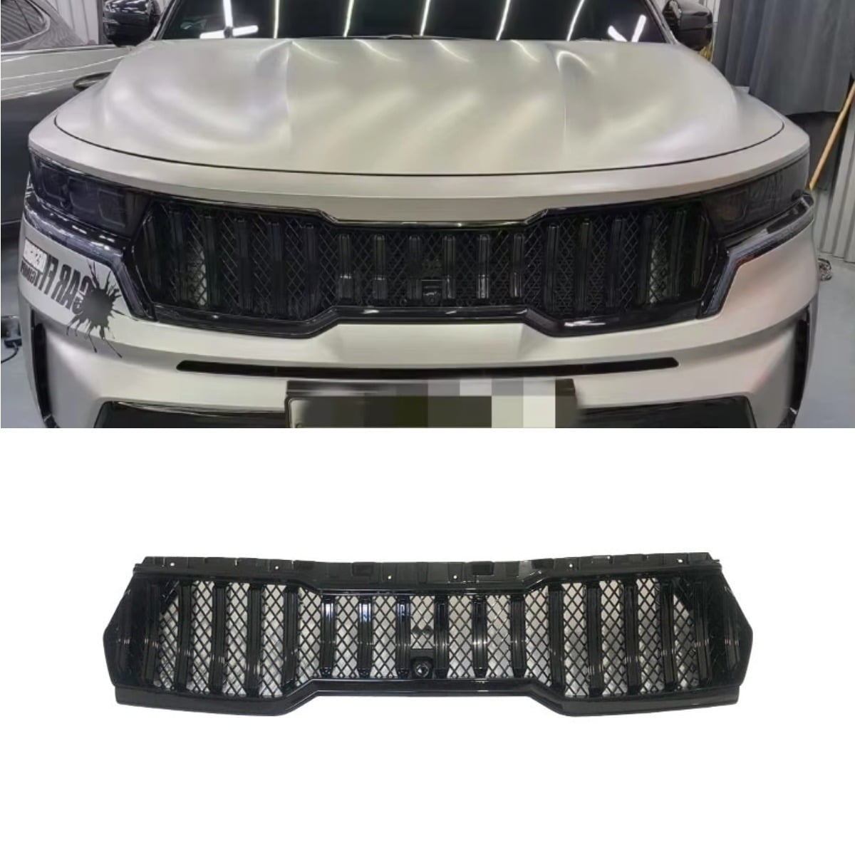 Car Bumper Grill Racing Grills Front Bumper Grille Exterior Part Front ...