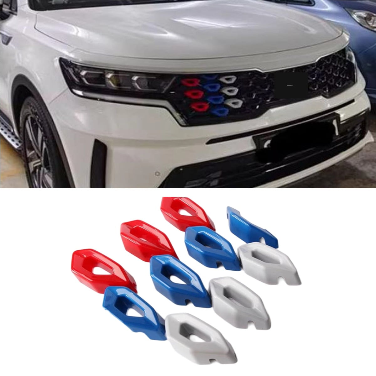 Car Bumper Grill Racing Grills Front Bumper Grille Exterior Part Front ...