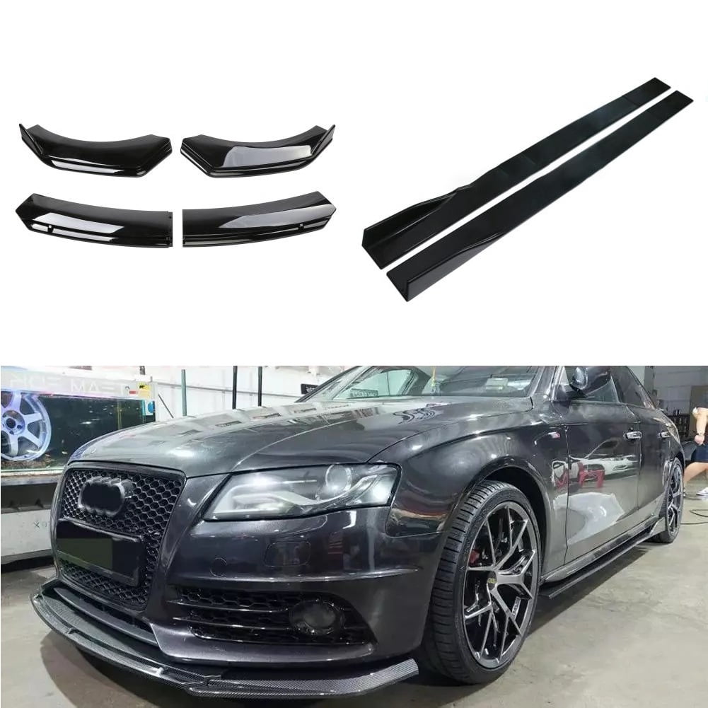 Car Bumper Lip Spoiler Body Kit Universal Auto Front Bumper Lip ...