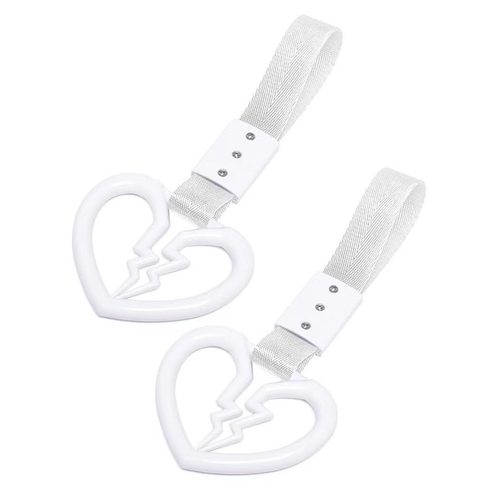 Car Bumper Pull Ring, Sovob Heart-Broken Shape Warning Hand Strap Ring ...