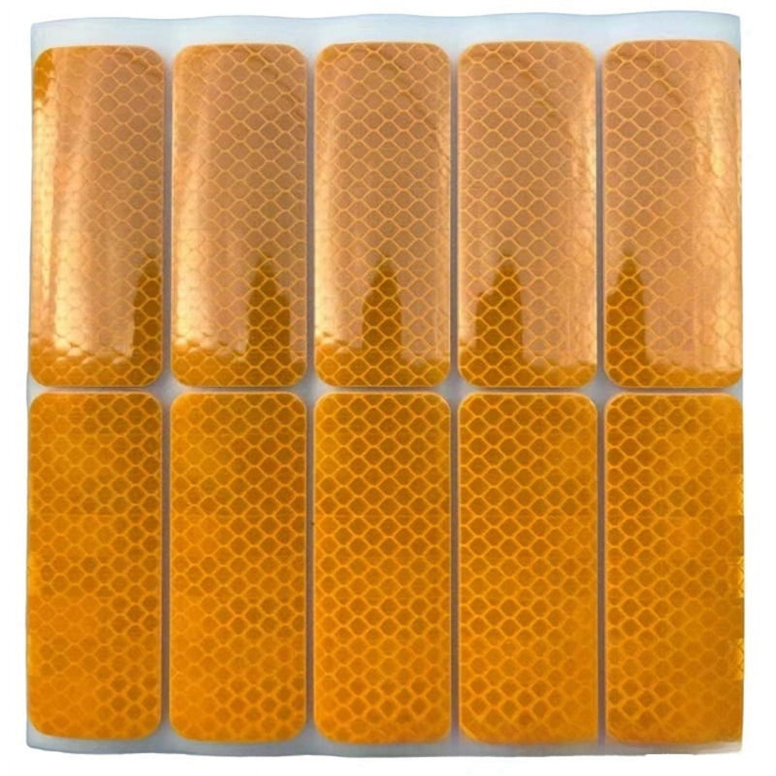 Car Bumper Reflective Stickers Warning Strips Tape Safety Decals D ...