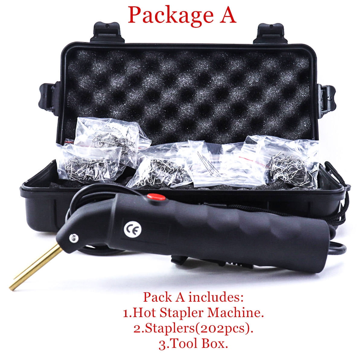 Car Bumper Repair Machine 110-240V Plastic Repair Kit ABS PVC Welding ...
