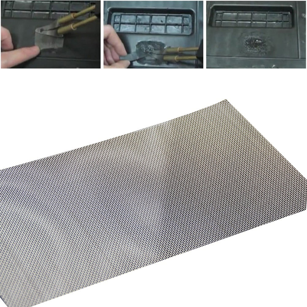 Car Bumper Stainless Steel Repair Net Plastic Crack Hole Repairing Mesh ...