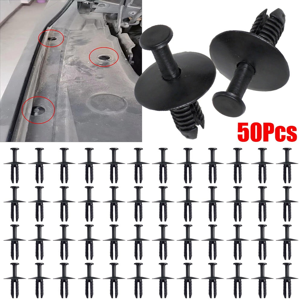 Car Bumper Trim Door Wheel Arch Clips for BMW 3 5 7 Series, 50Pcs ...