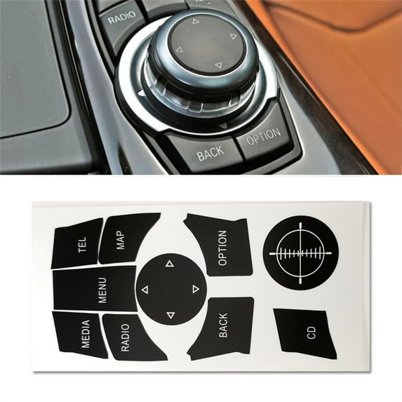 Car Button Repair Decal Sticker Kit For BMW 3 Series E90 E92 E93 2009 ...