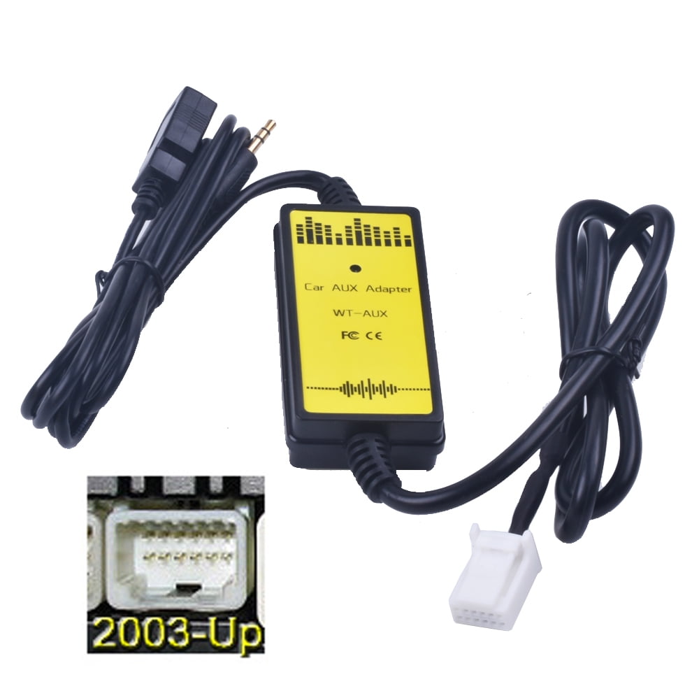 Car CD adapter MP3 audio interface AUX USB adapter SD 2x6P connection ...