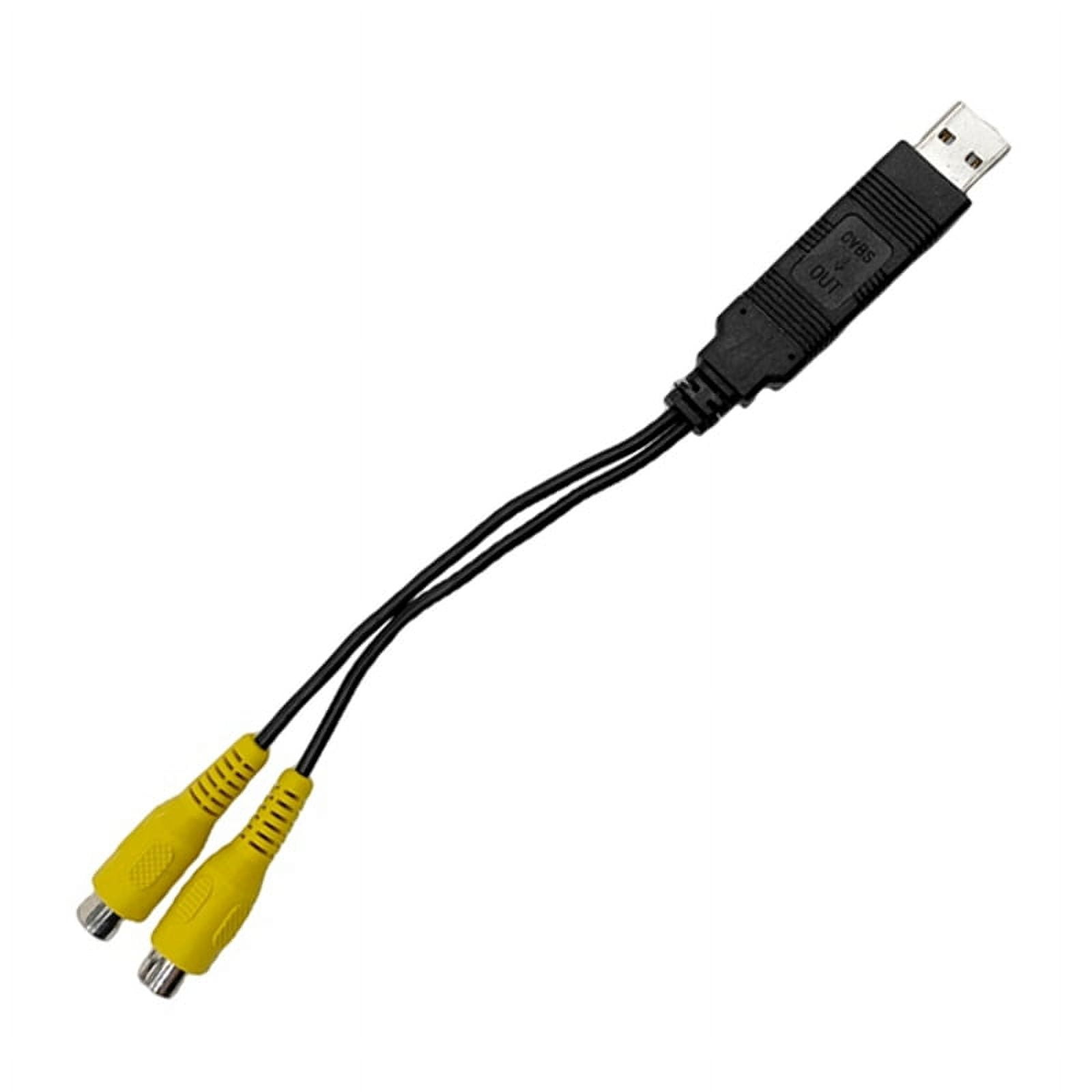 Car Car Video OutPut Box USB Port to CVBS Adapter Portable Video Output ...