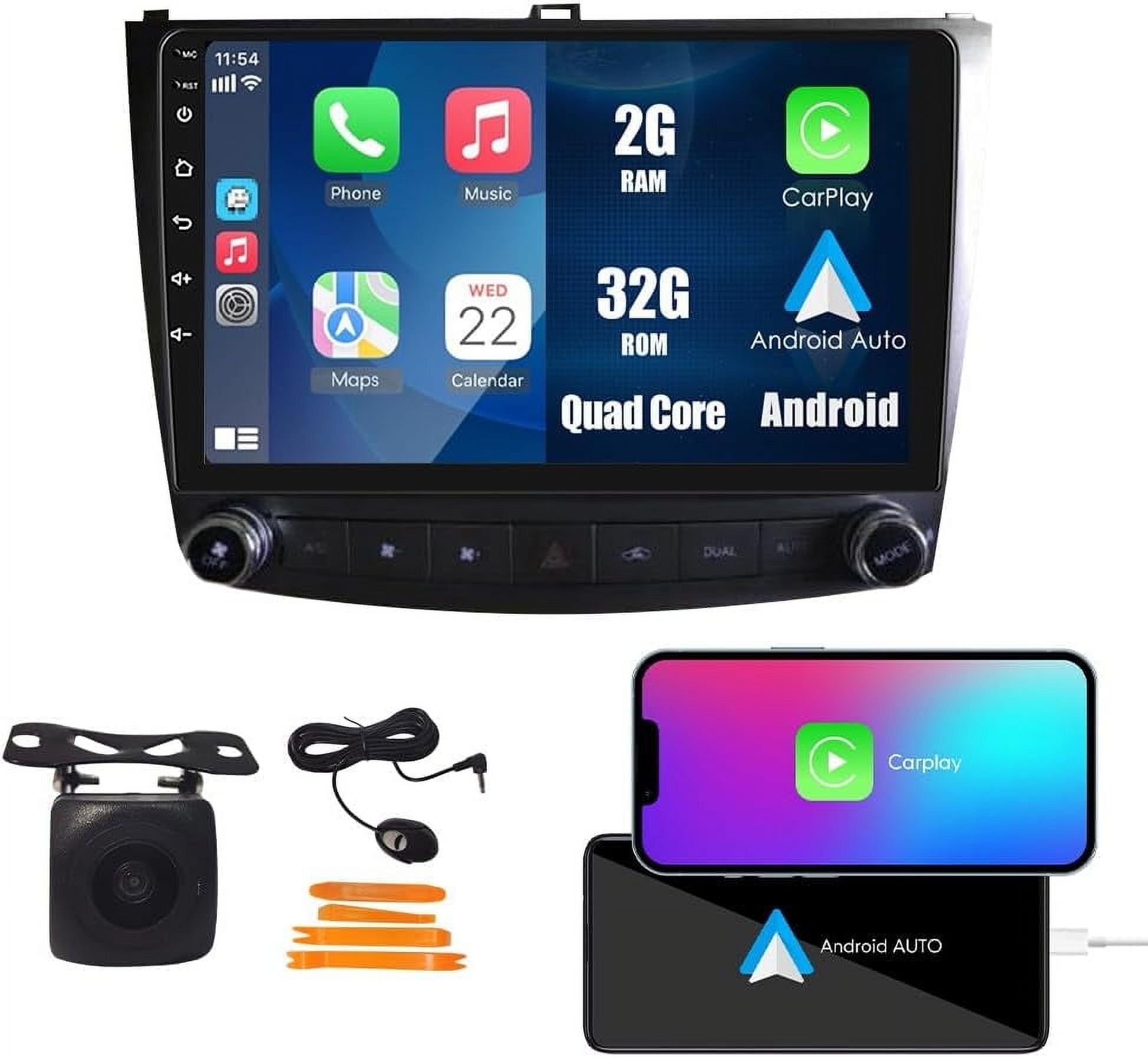 Car CarPlay Android Auto Navigation Stereo GPS Radio Reverse Camera ...