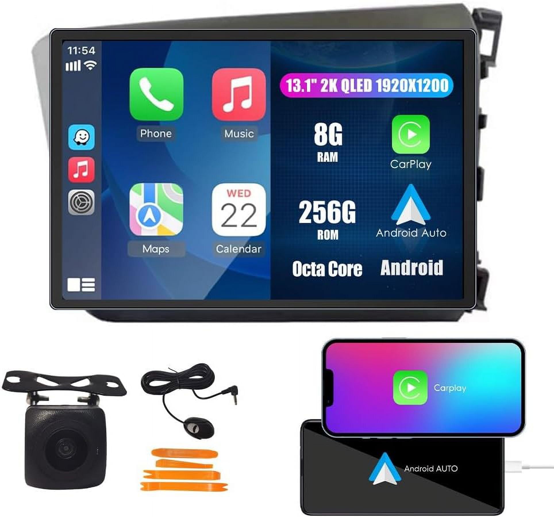 Car CarPlay Android Auto Navigation Stereo GPS Radio Reverse Camera ...