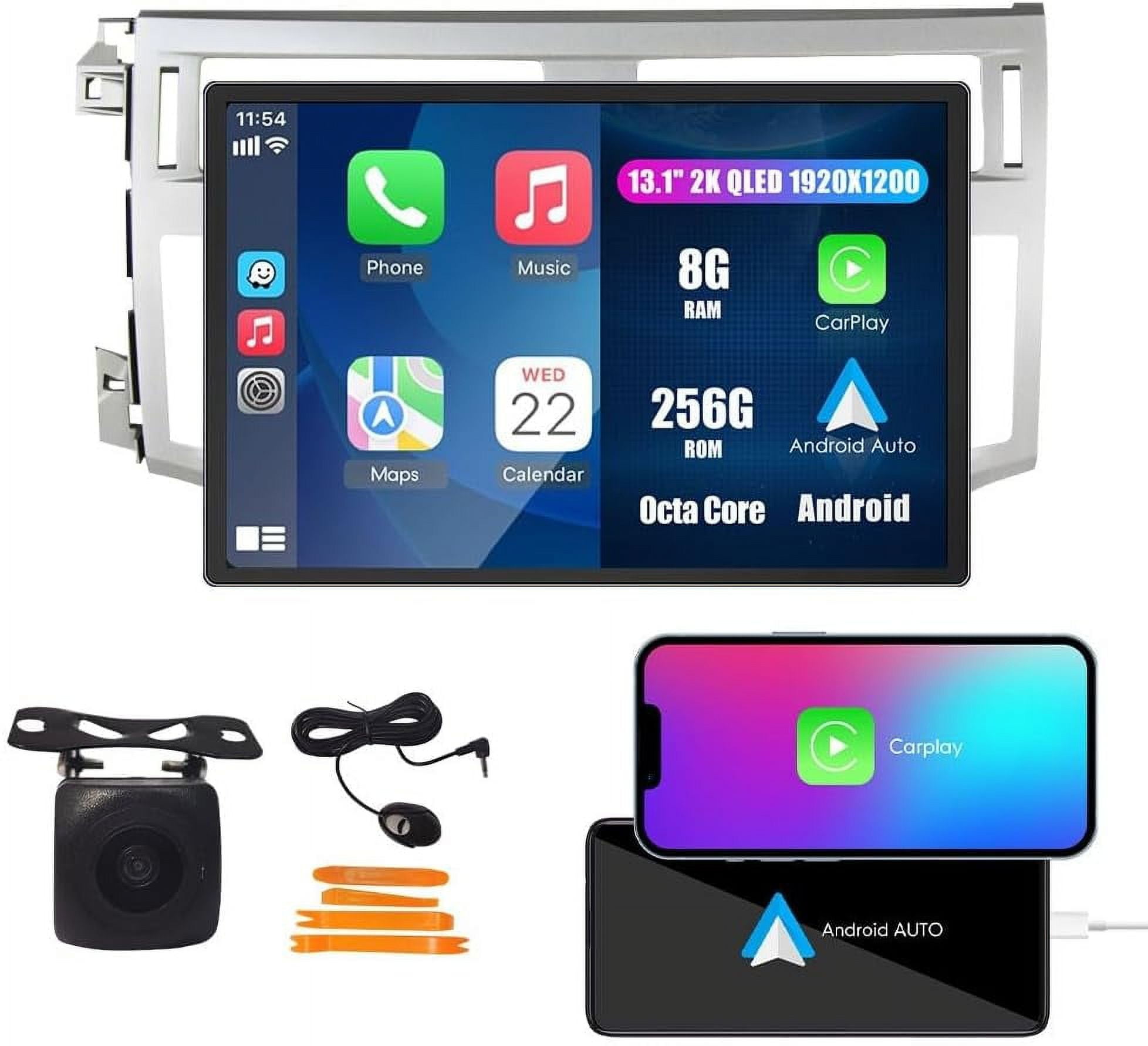 Car CarPlay Android Auto Navigation Stereo GPS Radio Reverse Camera ...