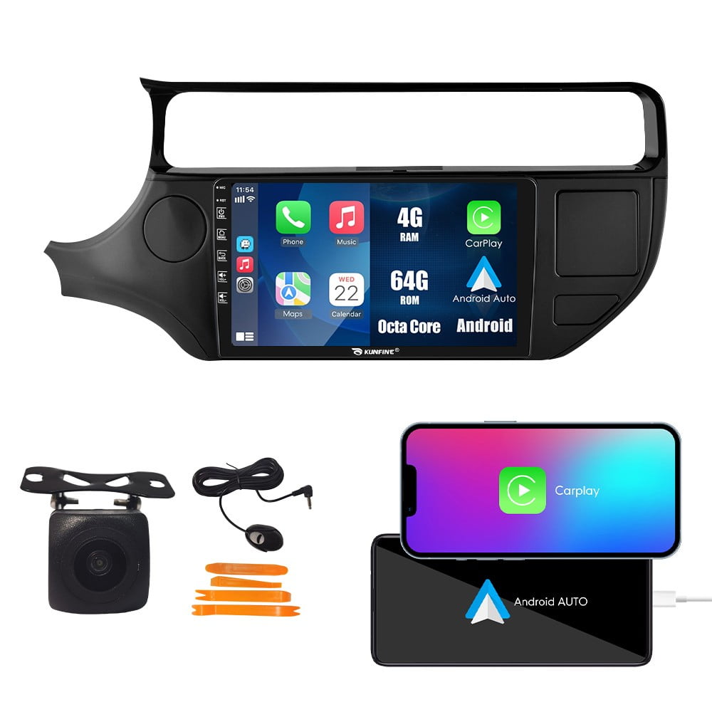 Car CarPlay Android Auto Navigation Stereo GPS Radio Reverse Camera ...