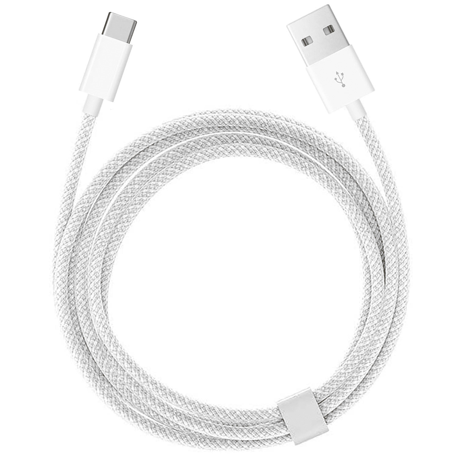LiliBin CarPlay Cable, USB A to USB C, White Braided, 1m, Compatible ...