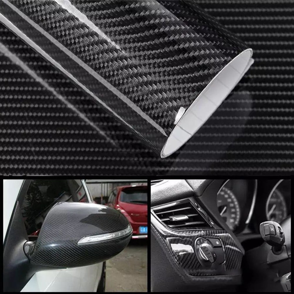 Car Carbon Fiber Sticker 6D Carbon Fiber Film Car Changing Film 30cm ...
