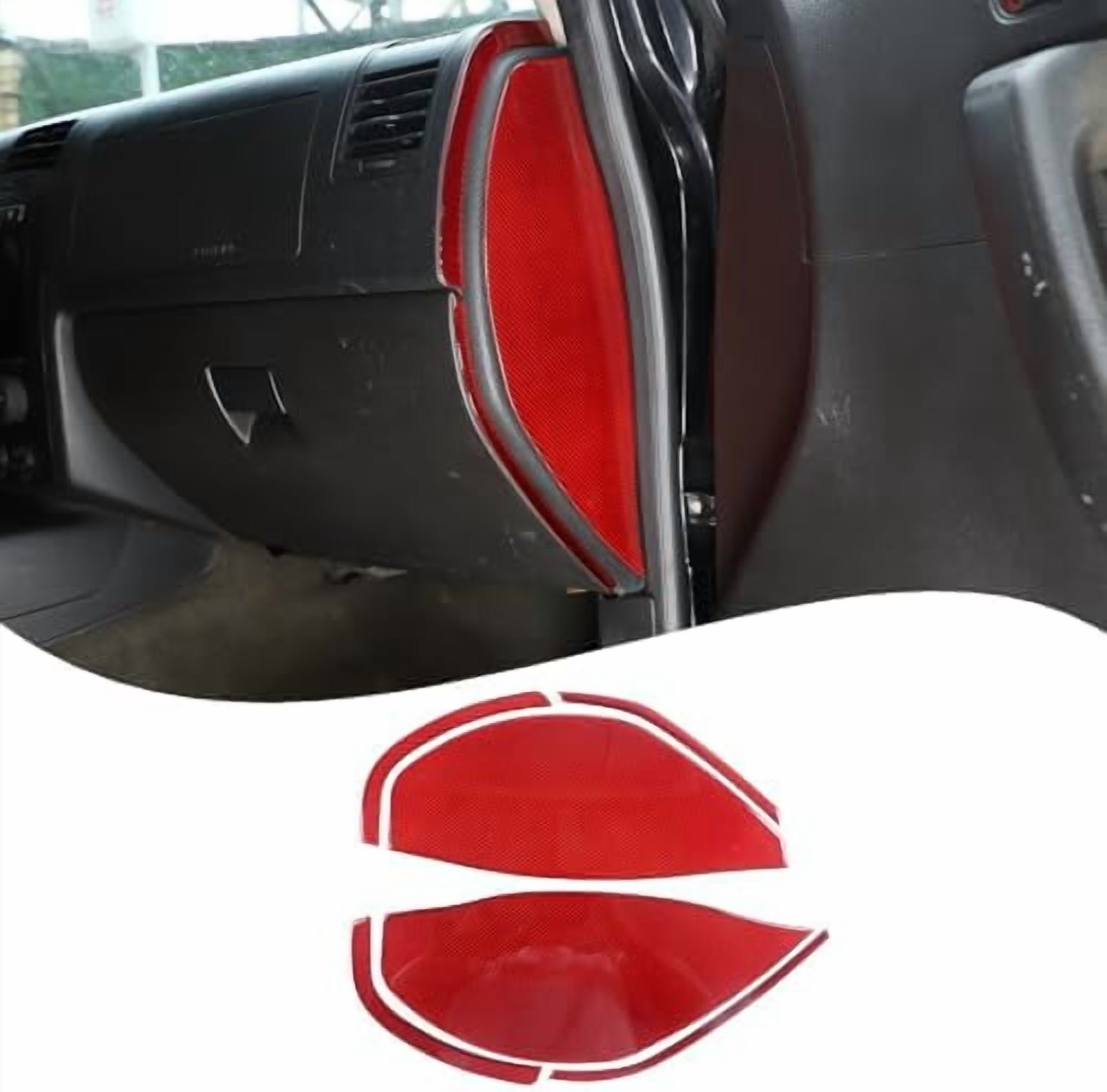 Car Carbon Fiber Sticker Compatible Compatible with Hummer H3 2005-2009 ...