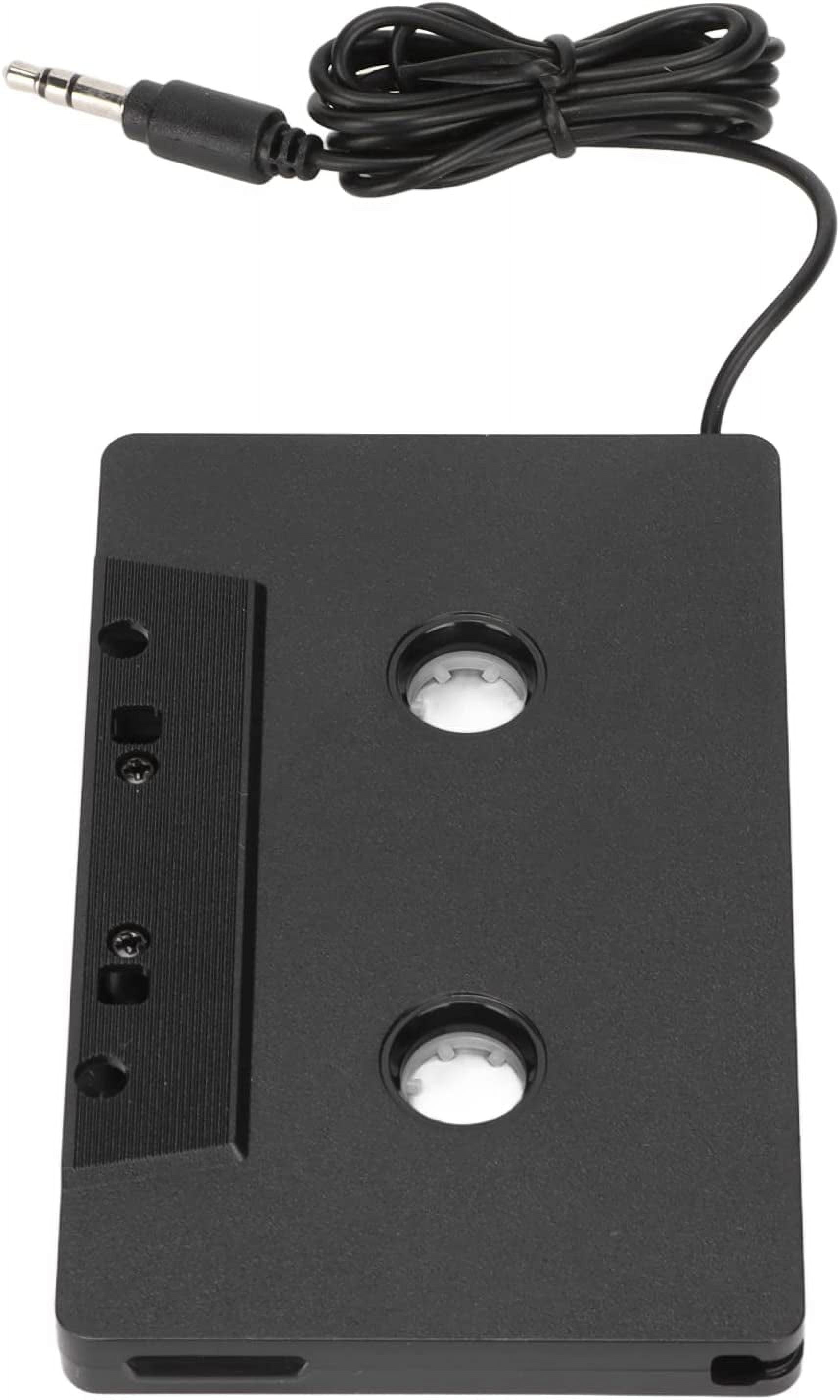 Car Cassette Aux Adapter 3.5 Mm Auxiliary Cable Tape Adapter for Phones ...