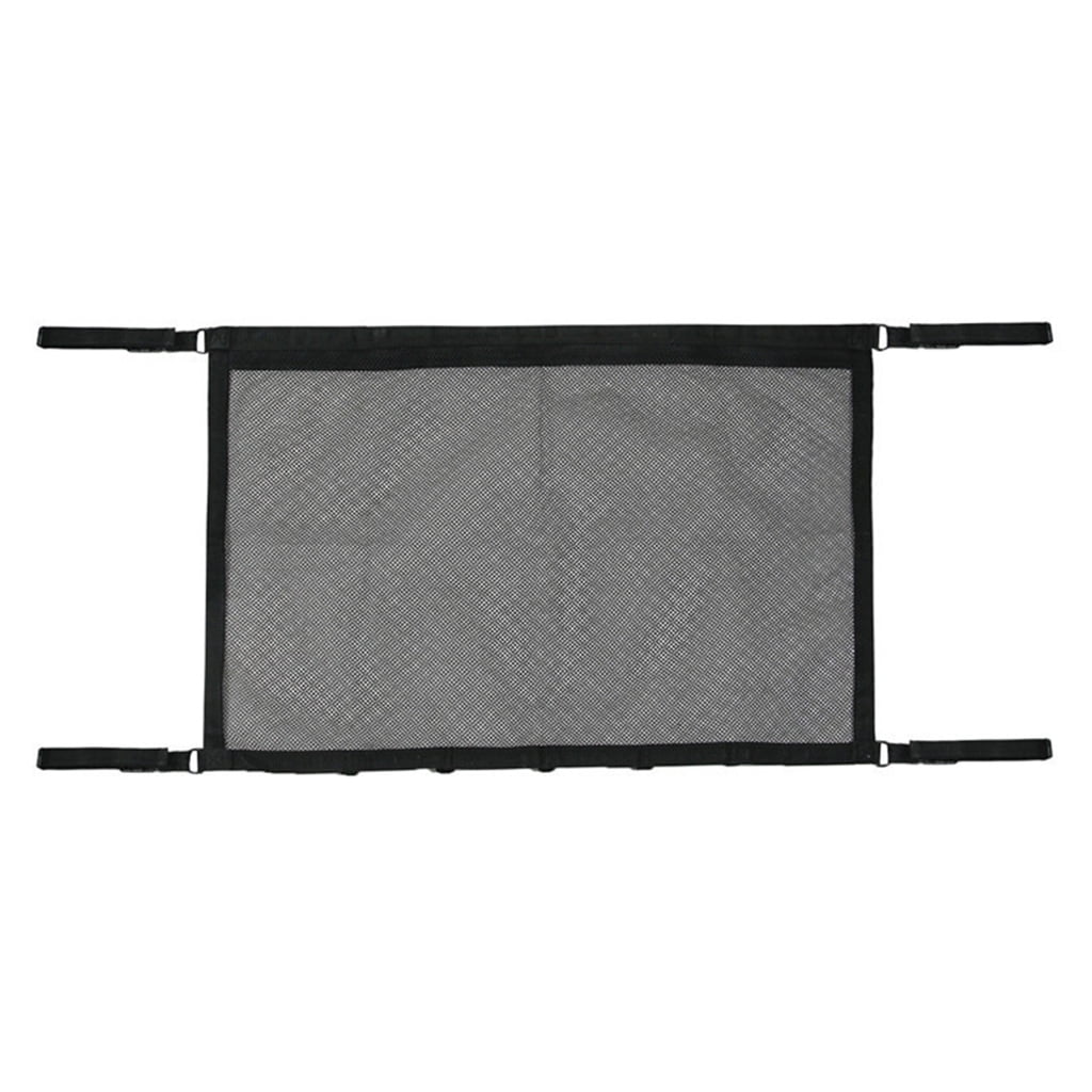Car Ceiling Cargo Net Pocket, 31x21Inch Double-Layer Mesh SUV Roof ...