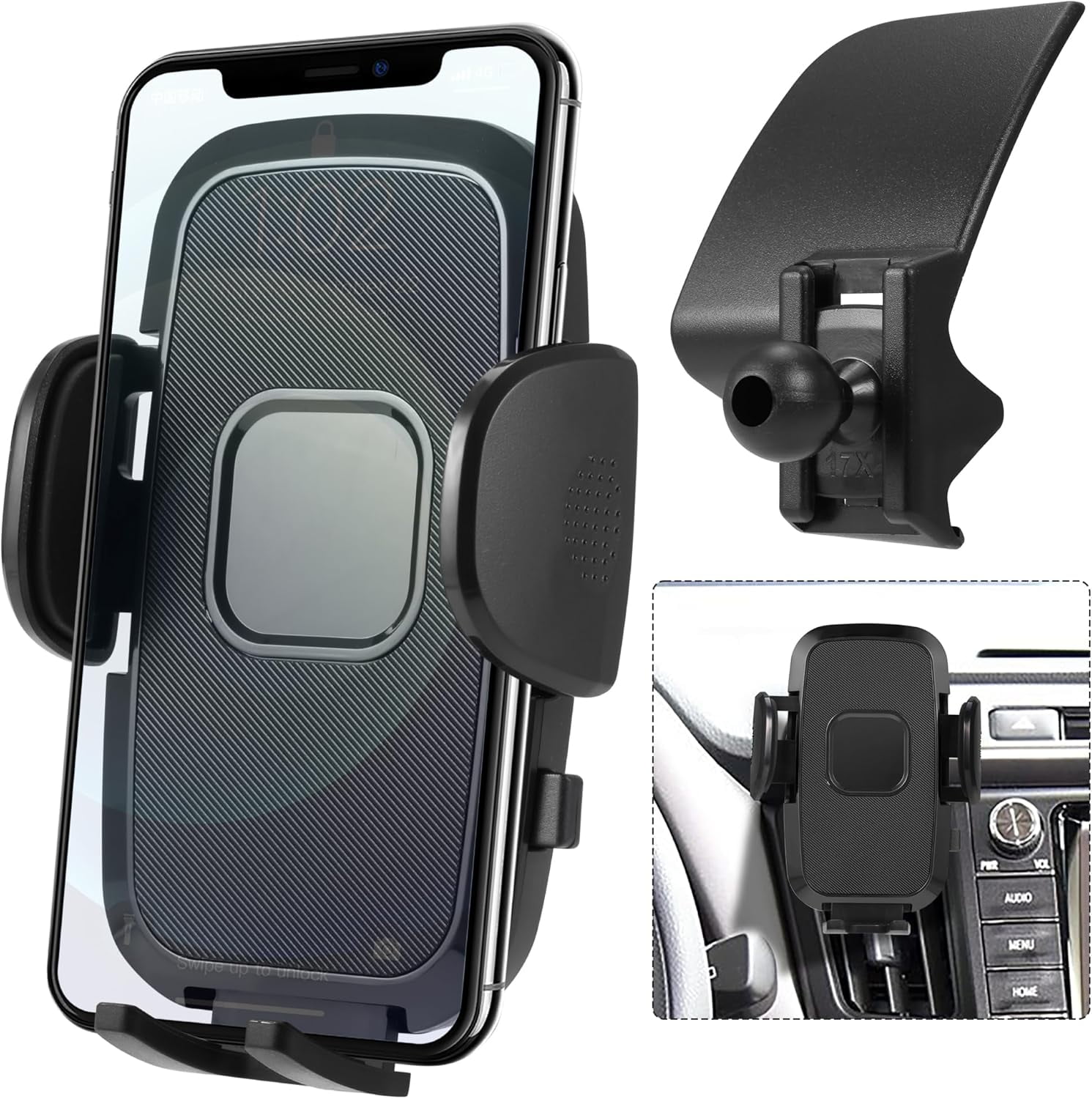 Car Cell Phone Holder Mount for Toyota RAV4 RAV-4 2013-2018 Air Vent ...