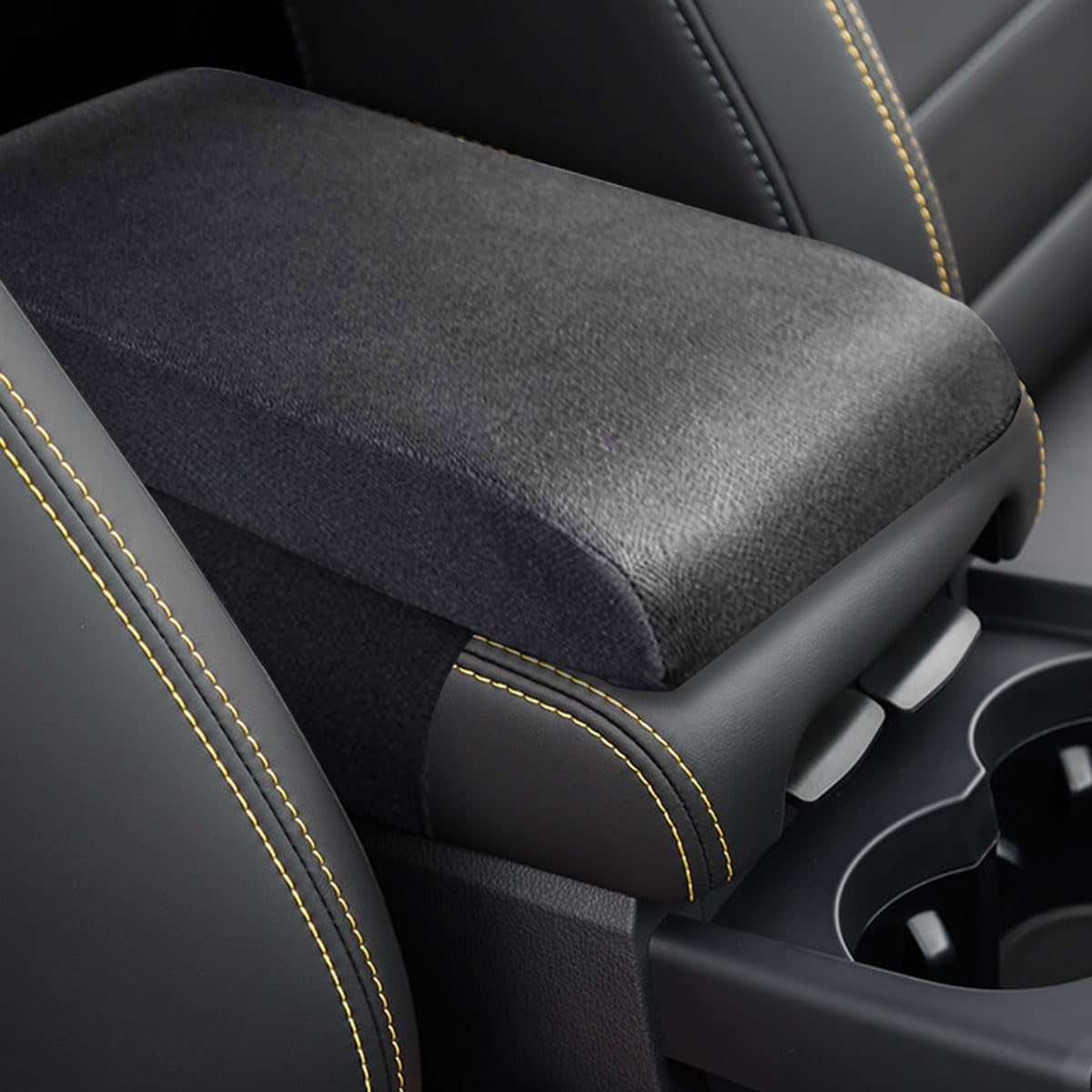 Car Center Console Armrest Pad, Comfort Memory Foam Car Armrest Cushion ...