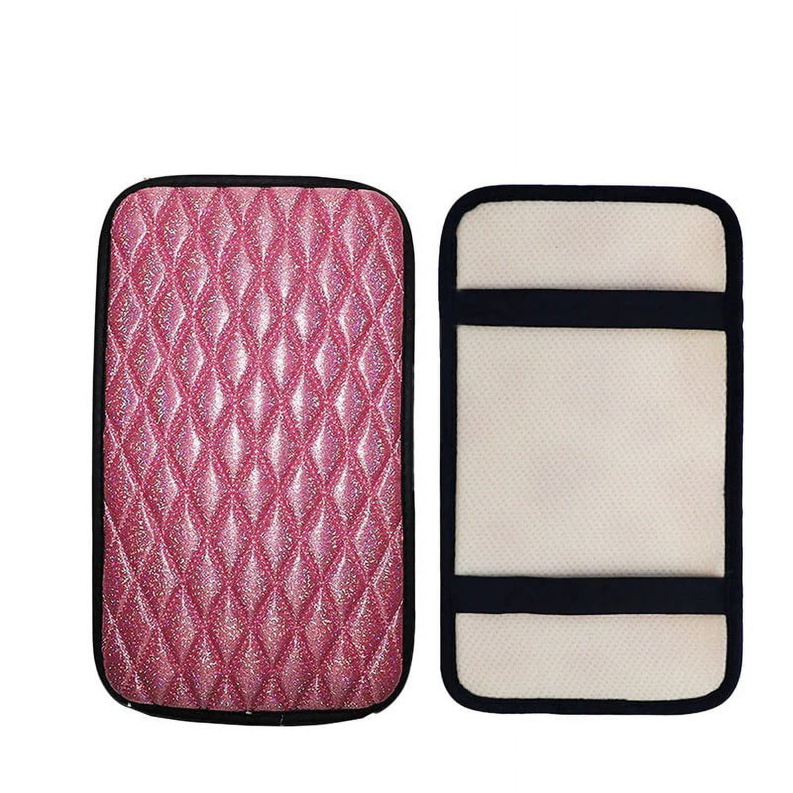 Car Center Console Cover, Breathable Leather Auto Armrest Cover, Memory ...
