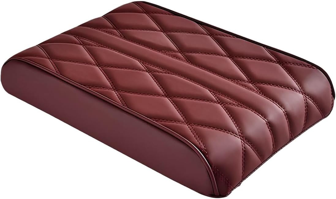 Car Center Console Cover Pad, Leather Auto Console Arm Rest Cover ...