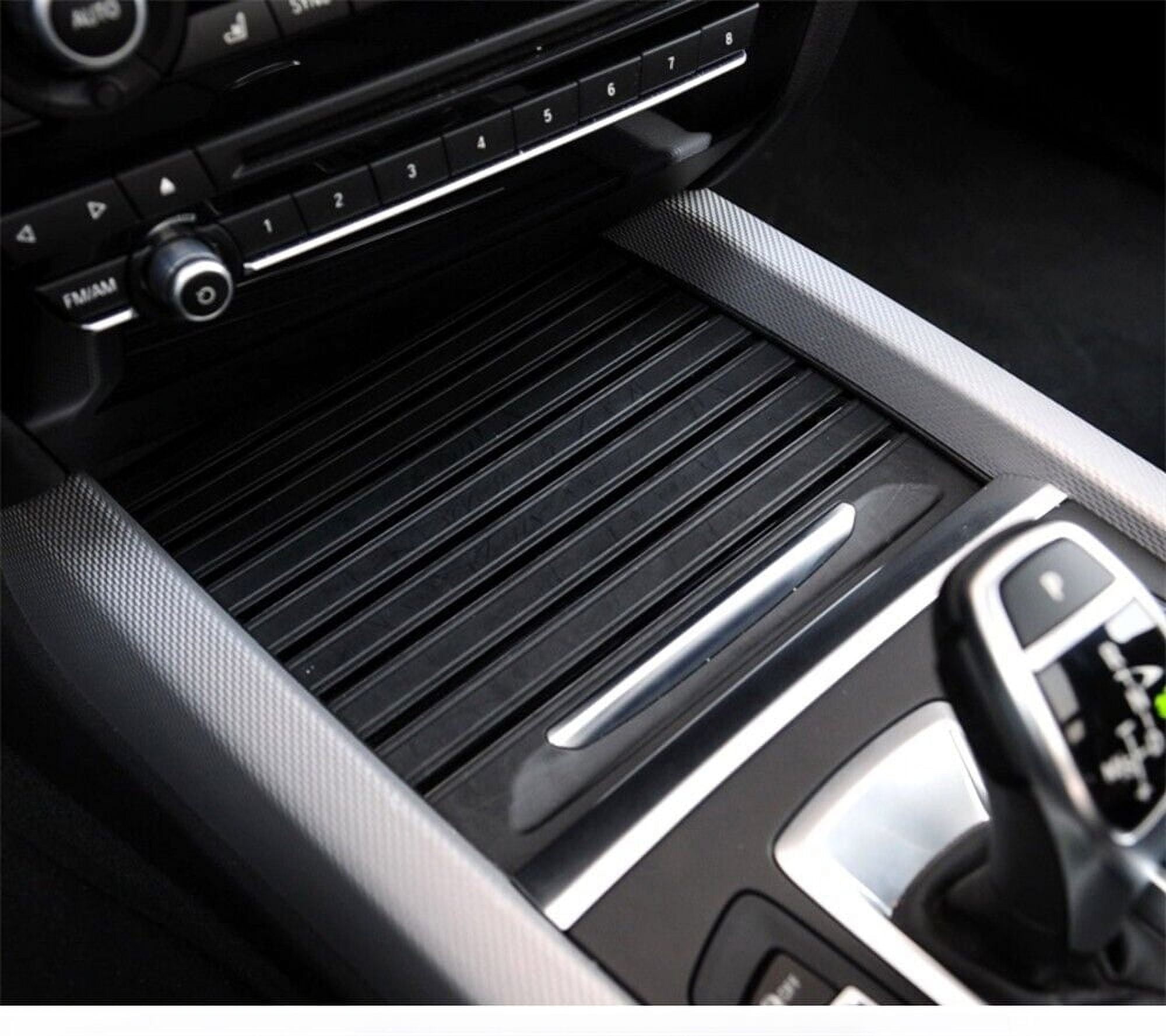 Car Center Console Cup Holder Tray Roller Blind Cover For BMW F15 F85 ...