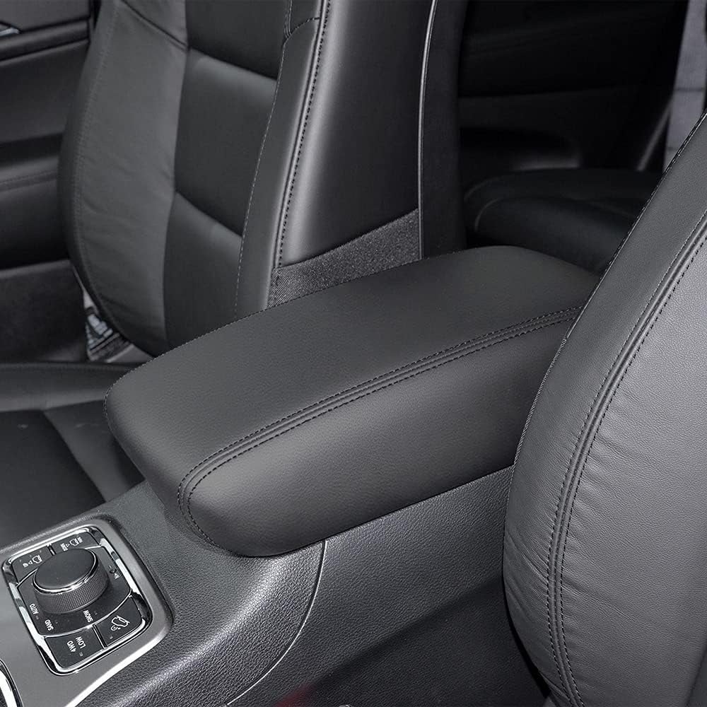 Car Center Console Lid Armrest Cover Custom For 2011-2020 Jeep Grand ...