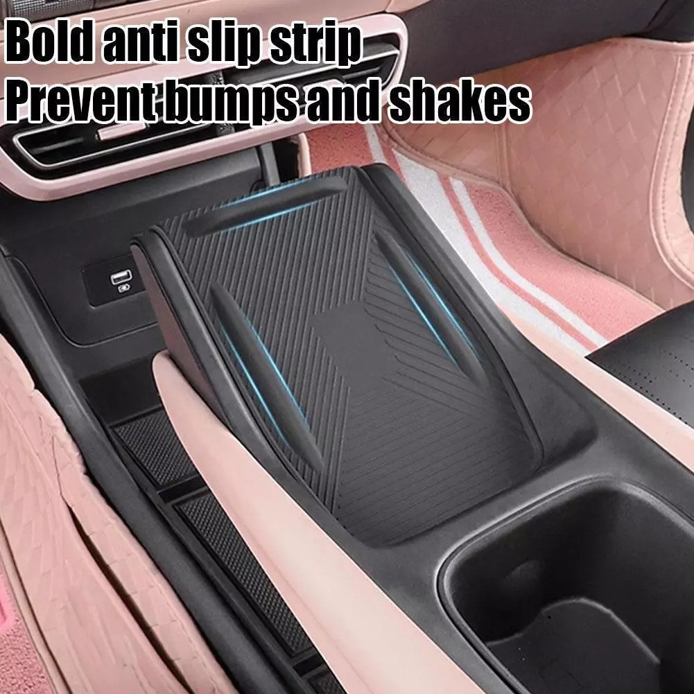 Car Center Console Wireless Charging Mat Anti Slip Silicone Pad For Byd ...