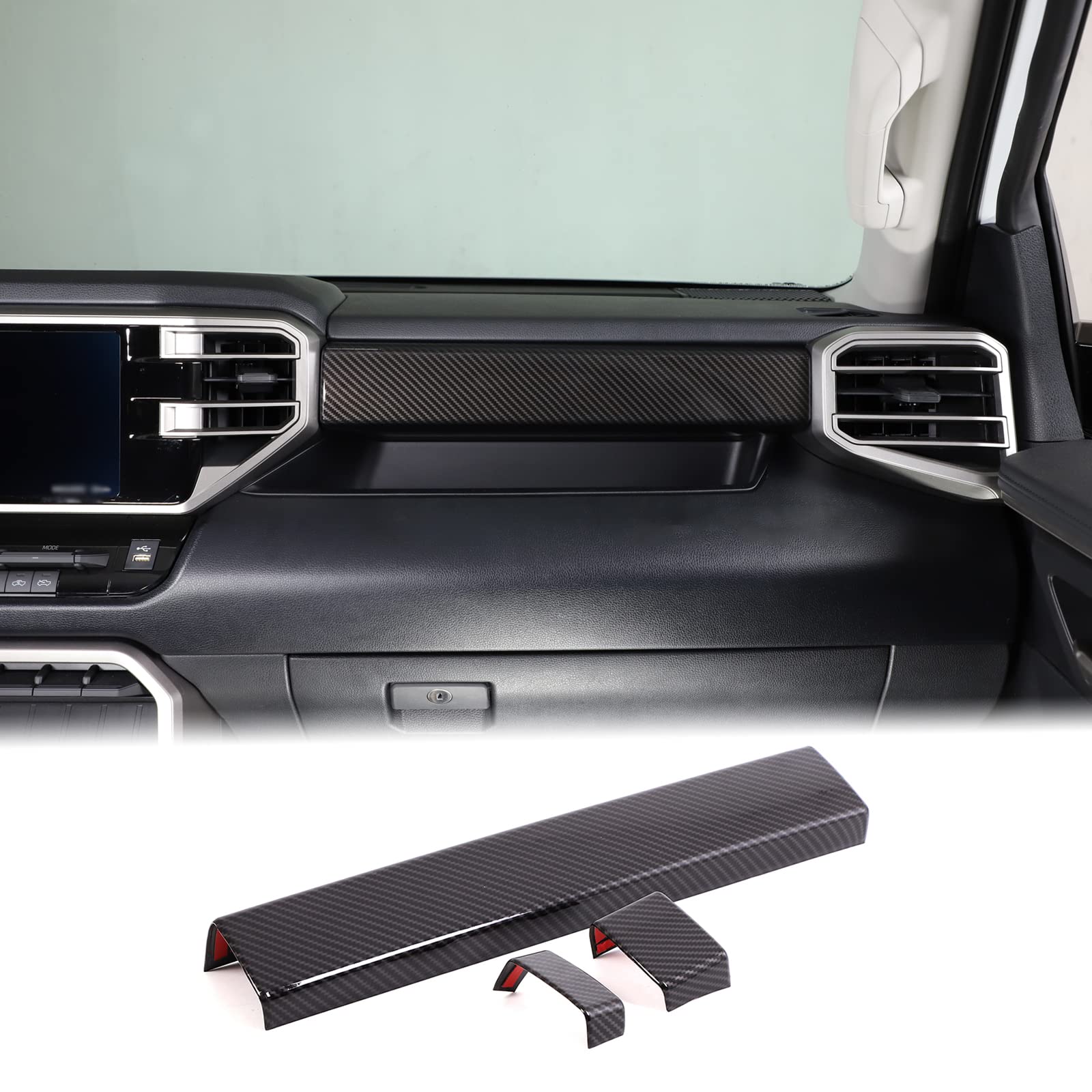 Car Center Control Panel SSF20 Dashboard Strips Trim Tundra/Sequoia ...