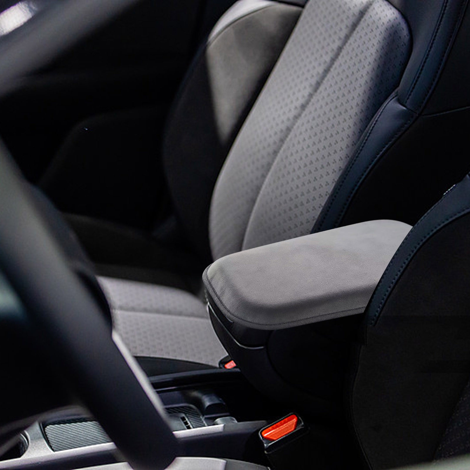 Car Central Armrest Pad Car Central Armrest Pad Plush Height Increase ...