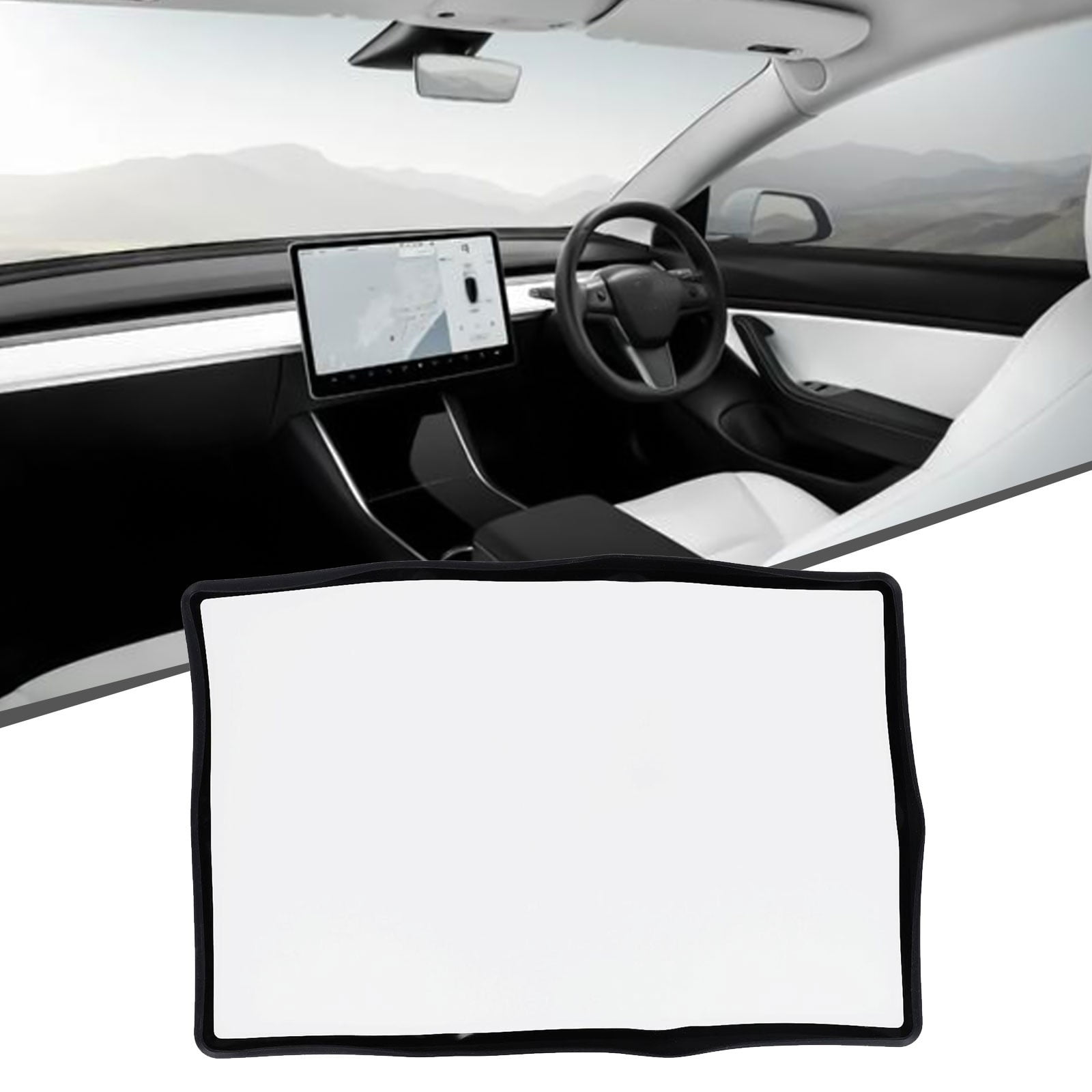 Car Central Control Display Navigation Screen Protector Silicone Screen ...