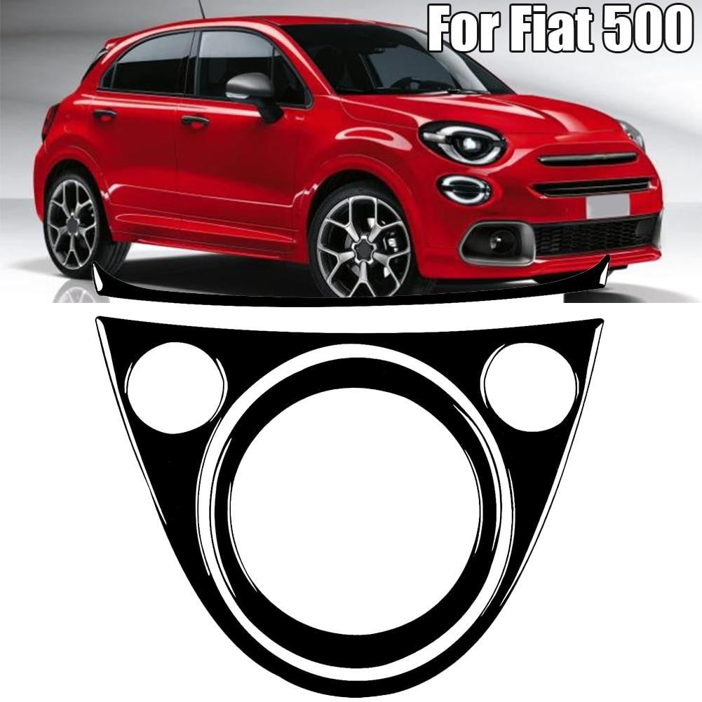 Car Central Control Gear Panel Frame For Fiat 500 Interior Modification ...