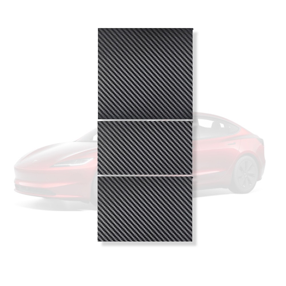 Car Central Control Panels Wood Protective Film Decal For Tesla 2023 ...