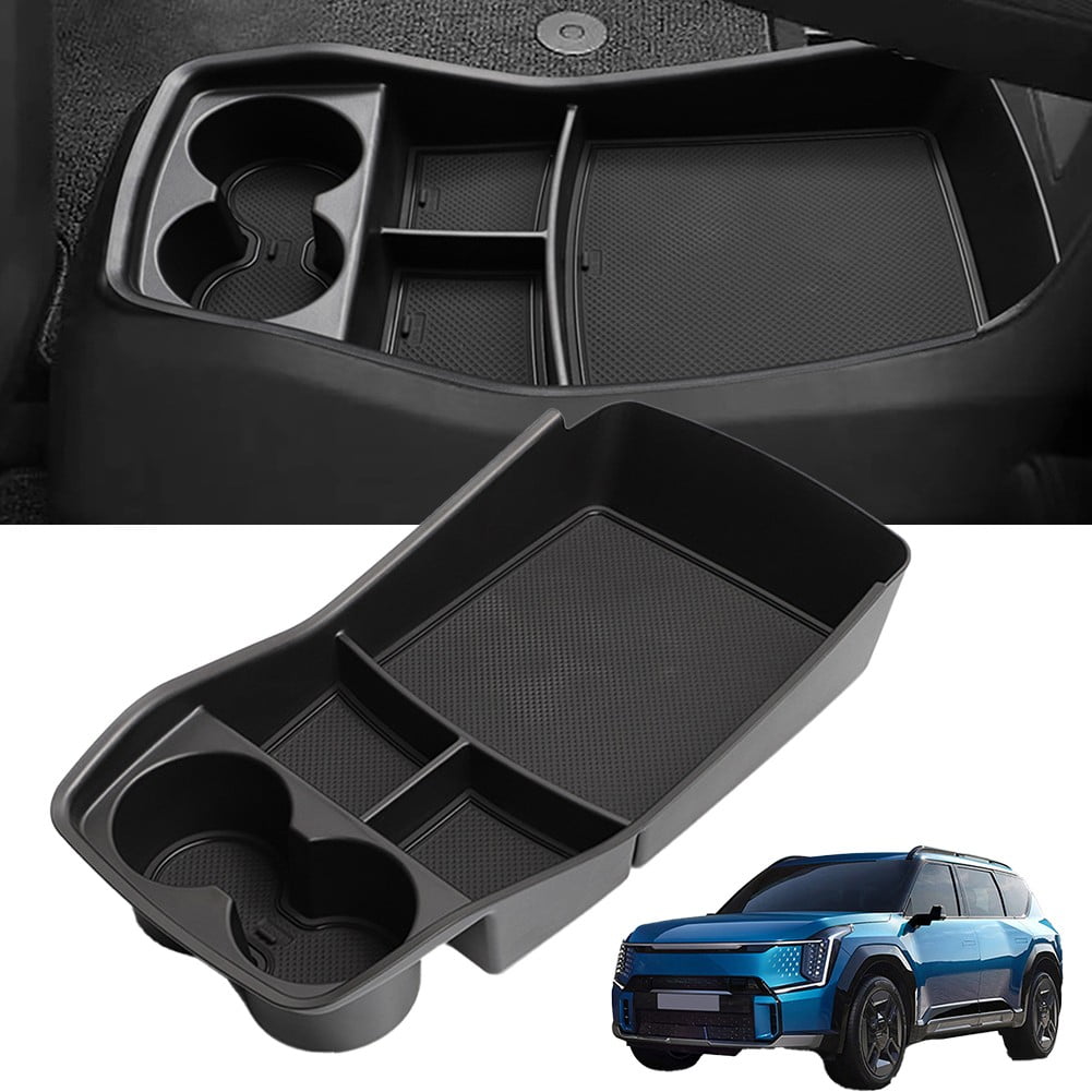 Car Central Control Storage Box Armrest Tray Holder Organizer For KIA ...